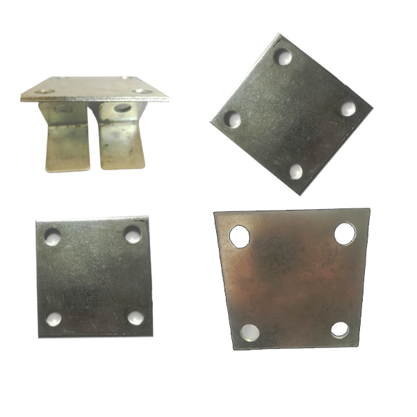 Embedded carbon steel base plate - SmallSteelSolution